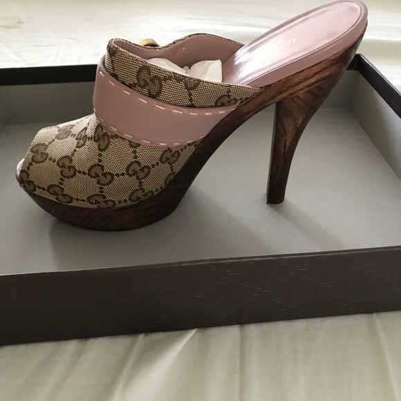 Gucci | Shoes | Nwt Authentic Gucci Platform High Heel Clogs | Poshmark